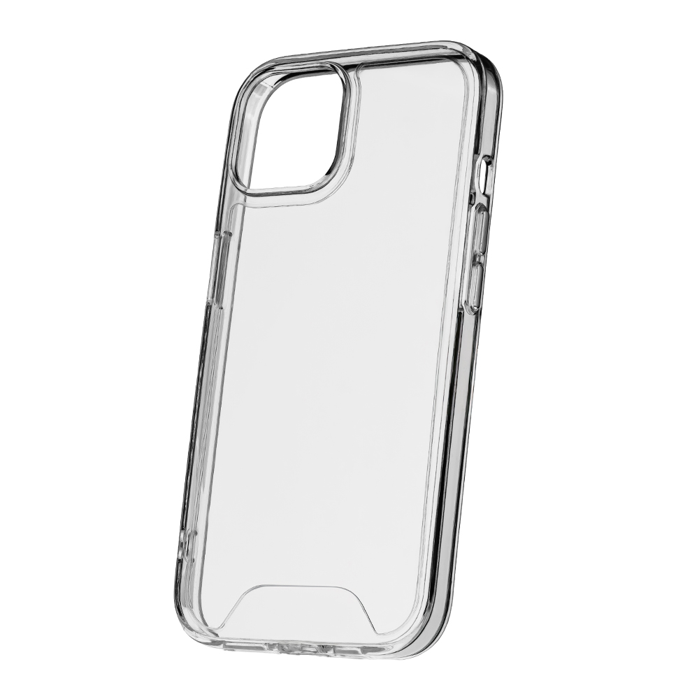 Crystal case for iPhone 16 Plus 6,7" transparent big hole